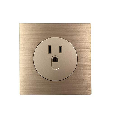 Supermait US Standard Power Wall Socket Wall Outlet 3 Pins Electrical ...