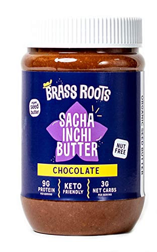 Brass Roots Organic Sacha Inchi Seed Butter Chocolate 16 Oz 1 Jar Keto ...