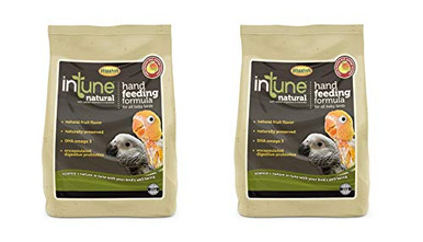 Higgins 2 Pack of Intune Hand Feeding Bird Food 10 Ounces Each for All ...