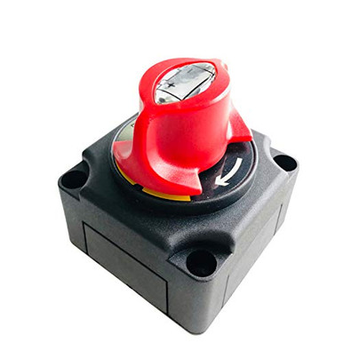 Battery Mini Master Rotary Dial Disconnect Switch with On Off Knob and ...