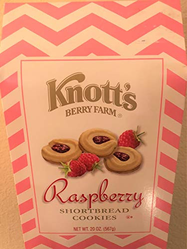 Knott s Berry Farm Shortbread Cookies Rasberry 20 Ounce Box ...