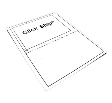 100 Click Ship labels with Tear Off Receipt Use these if your printing ...