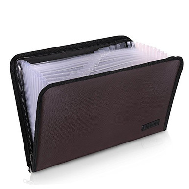 Expanding File Folder Important Document Organizer Fireproof and ...
