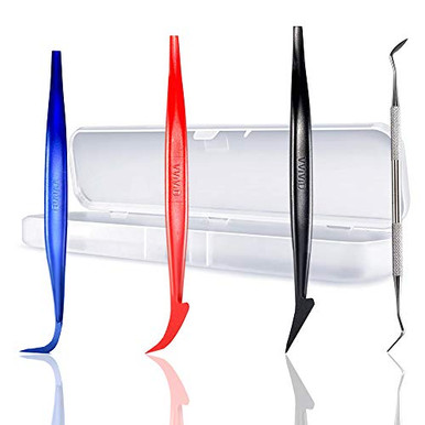 VViViD Multi Hardness Micro Squeegee Stick Vinyl Applicator 4 Piece ...