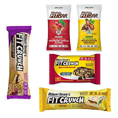 FITCRUNCH Sample Box Sample Protein Snack Box Products designed by Chef ...