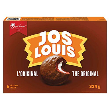 Vachon Jos Louis the Original 6 delicious Sponge Cake with Vanilla ...