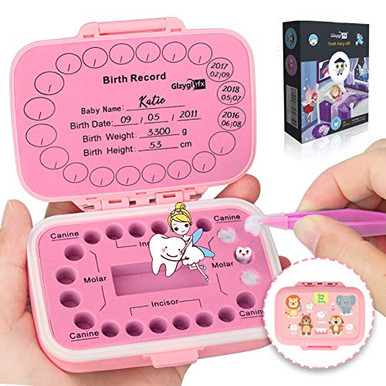 Tooth Box Tooth Fairy Box Kids Keepsake Box Organizer Gift for Baby ...