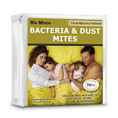 Mattress Protector & Allergen Bed Cover Pad - Queen, King, Twin, Full ...