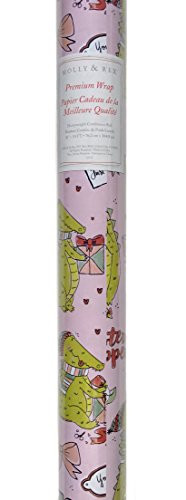 Molly Rex Heavyweight Continuous Gift Wrap Paper Roll Wrapping Paper ...