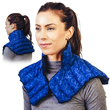 Kozy Collar Microwavable Heating Pad Extra Large Shoulder Wrap with ...
