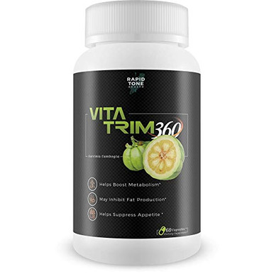 Vita Trim 360 Garcinia Cambogia with 60 HCA by Rapid Tone Health ...