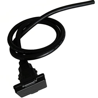 Parkworld 692132 RV 7 Way Receptacle Molded Socket Connector with AWM ...