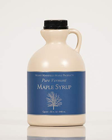 Mansfield Maple Pure Vermont Maple Syrup in Plastic Jug Amber Rich ...