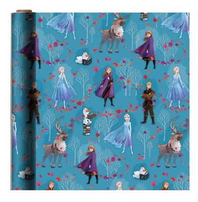 FROZEN 2 Enchanted Forest THEME GIFT WRAPPING PAPER 2 1 2ft x 9ft 1 ...