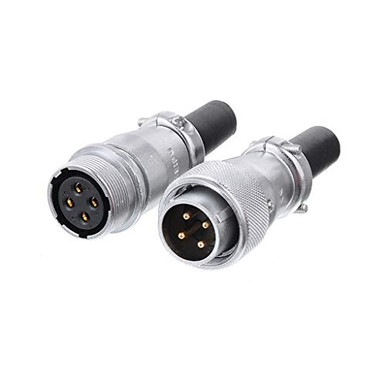 WEIPU WS20 Male to Female Aviation Connector Waterproof Metal Thread ...