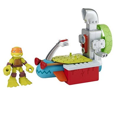 Teenage Mutant Ninja Turtles Pre-Cool Half Shell Heroes Sewer Cruiser ...