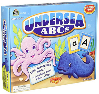 Teacher Created Resources Undersea ABC's Game (7810) - Warehousesoverstock