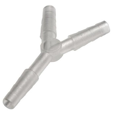 Oxygen Y Connector 1 4 OD Barbed 10 pack - Warehousesoverstock