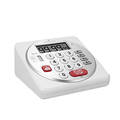 Marathon Commercial Grade 100 Hour Keypad Digital Timer with Loud Alarm ...
