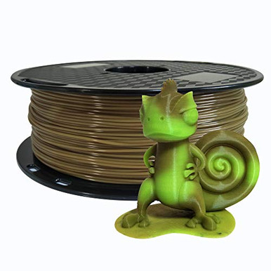 Color Change PLA Filament 1 75 mm Brown to Green 3D Printer Filament 1 ...