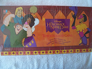 Disney's The Hunchback of Notre Dame Town Square Game by Milton Bradley - Warehousesoverstock