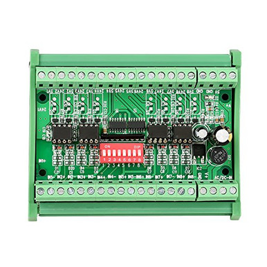 10MHZ 8 Channel NPN PNP to NPN 5V 24V Square Wave Signal Conversion ...