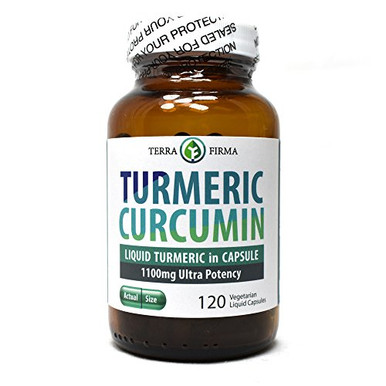 Terra Firma Turmeric Curcumin 1100mg Plus Bioperine Non GMO and ...