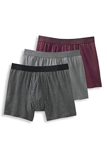 Jockey Men s Underwear Signature Cotton Modal Stretch Boxer Brief 3 ...