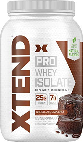 XTEND Pro Protein Powder Chocolate Lava Cake 100 Whey Protein Isolate ...