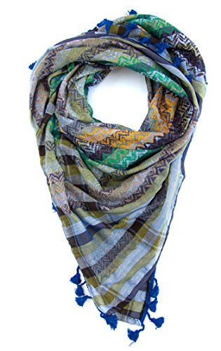 Hirbawi Premium Arabic Scarf 100 Cotton Shemagh Keffiyeh 47 x47 Arab ...