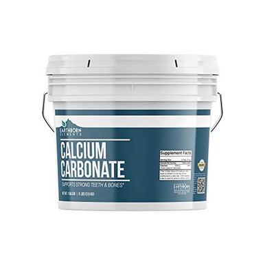 Calcium Carbonate Powder 1 Gallon 8 lb by Earthborn Elements Limestone ...