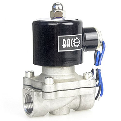 BACOENG 1 2 AC110V NPT Stainless Steel Normally Closed Electric Solenoid Valve - Warehousesoverstock