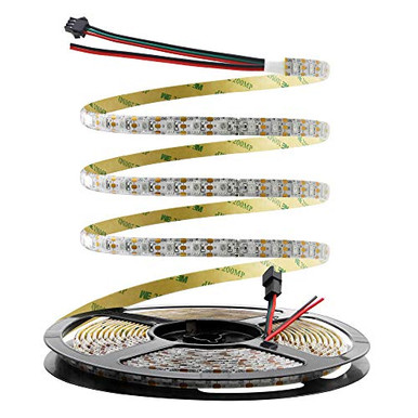 Arkare 16 4ft WS2812B Addressable Digital RGB LED Strip Pixels Lights ...