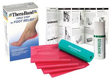 TheraBand Thera-Band First Step to Foot Relief, at-Home Treatment for ...