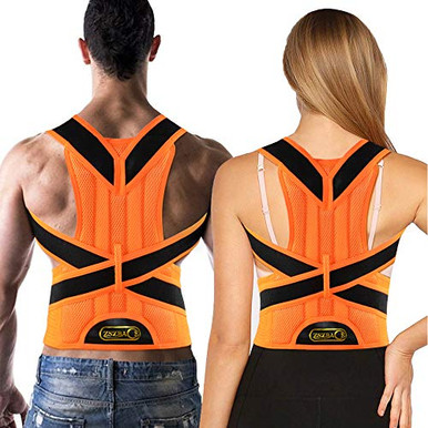 ZSZBACE Back Posture Corrector, Full Back Brace Shoulder Posture ...