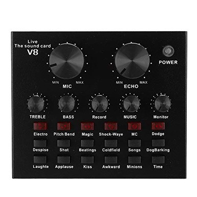 Bewinner1 Live Stream Sound Card 112 Types of Electrical Sound 18 Types ...