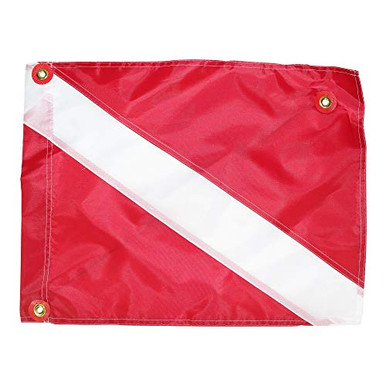 SGT KNOTS Diver Down Nylon Safety Flag International Scuba Diving and ...