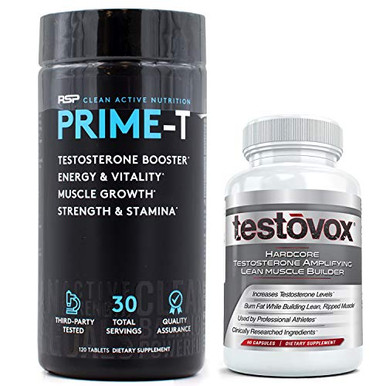 Prime T 120 caps and Testovox 60 caps Extreme Muscle Building ...