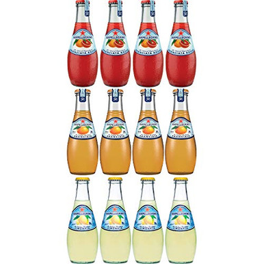 San Pellegrino Limonata Aranciata Aranciata Rossa Flavored Variety Pack ...
