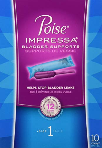 Poise Impressa Incontinence Bladder Supports Size 1 - Warehousesoverstock