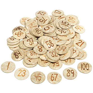 Ready 2 Learn Coconut Numbers Set of 100 Numbers 1 100 Natural Hand ...