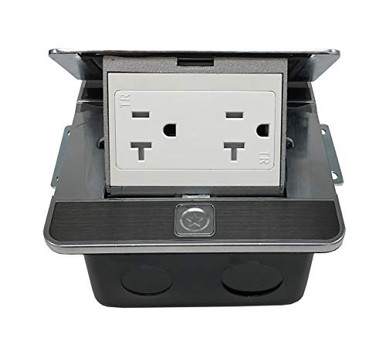 Pop Up Floor Outlet Covers Box Pop Up Floor Box Countertop Box TR w/20A ...