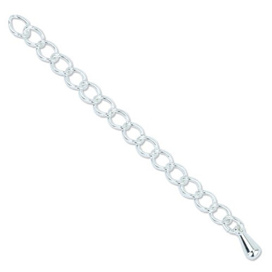 Artistic Wire Beadalon 144-Piece 2-Inch Tear Drop Extension Chain ...