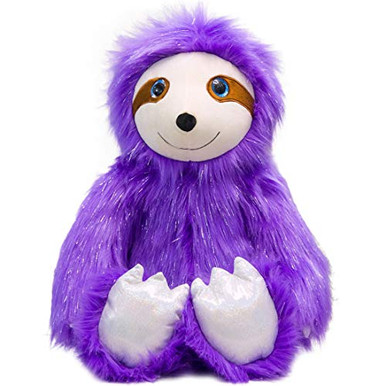 ELAINREN Colorful Three Toed Sloth Plush Toy 21 7Inch Realistic ...