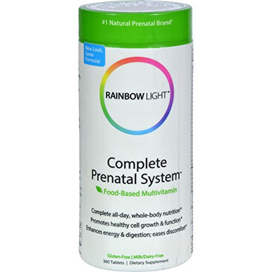 Rainbow Light - Complete Prenatal System Multivitamin 360 Tablets ...