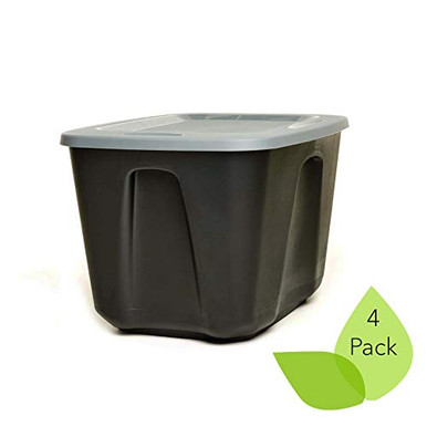 ECOstorage Standard Recycled Plastic Storage Container, 18 Gallon ...