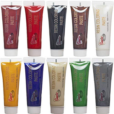 Superior Resin Coloring Paste 1 oz Full Set of 1 Each Color ...