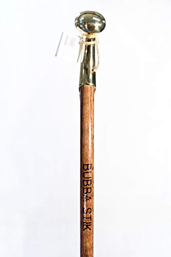 Walking Cane Original Bubba Stik Classic Style Walking Stick with Brass ...