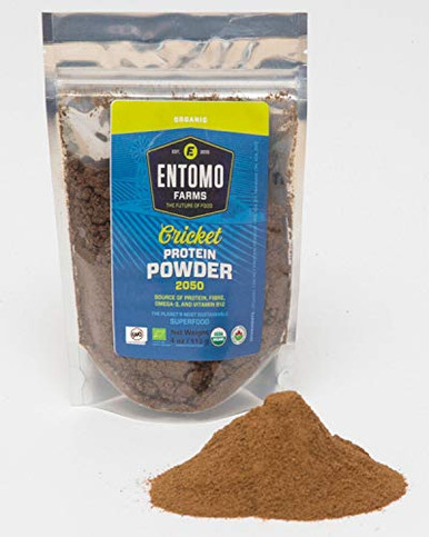 Entomo Farms Organic Cricket Powder 100 Ground Crickets North American ...