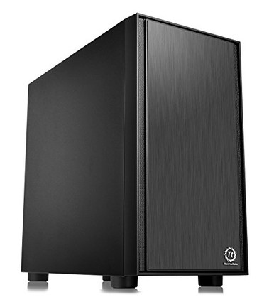 Thermaltake Versa H17 Black Micro ATX Mini Tower Gaming Computer Case 2 ...